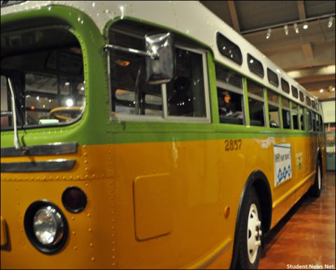 The Rosa Parks Bus at the Henry Ford - Students Share Knowledge